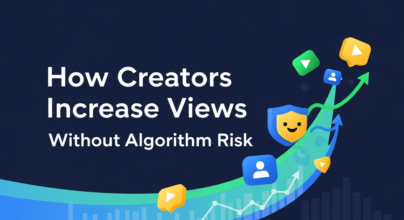 How Creators Increase Views Without Algorithm Risk - Magetop Blog