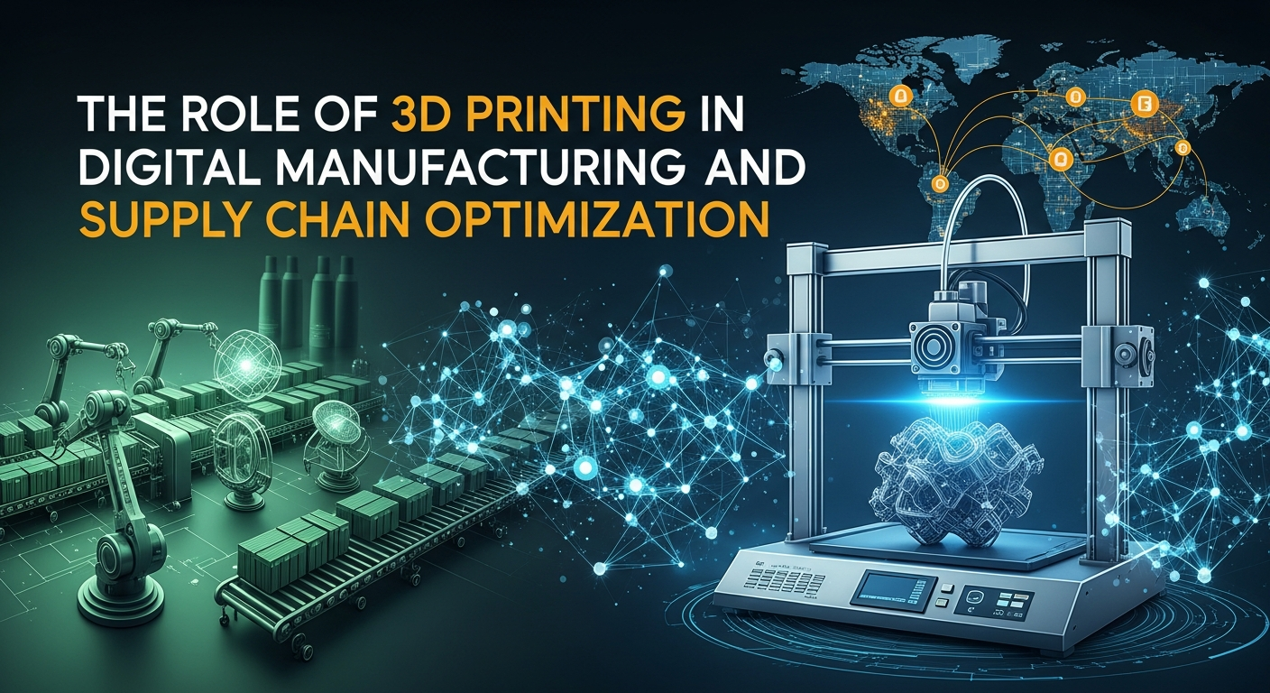 The Role of 3D Printing in Digital Manufacturing and Supply Chain Optimization