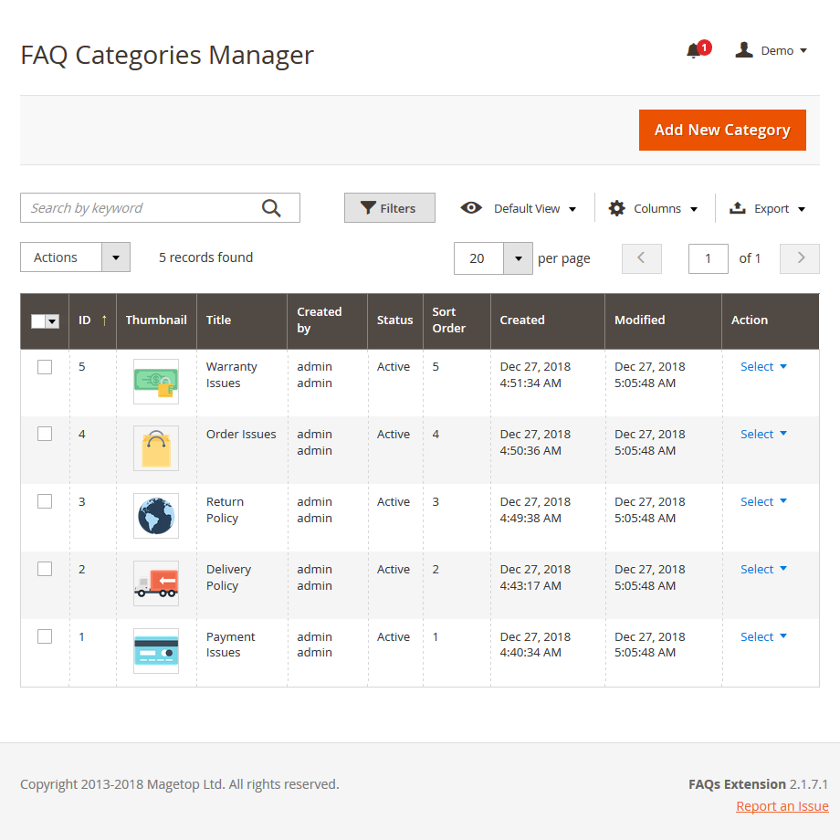 Magento 2 FAQ Extension | Knowledge Base Module